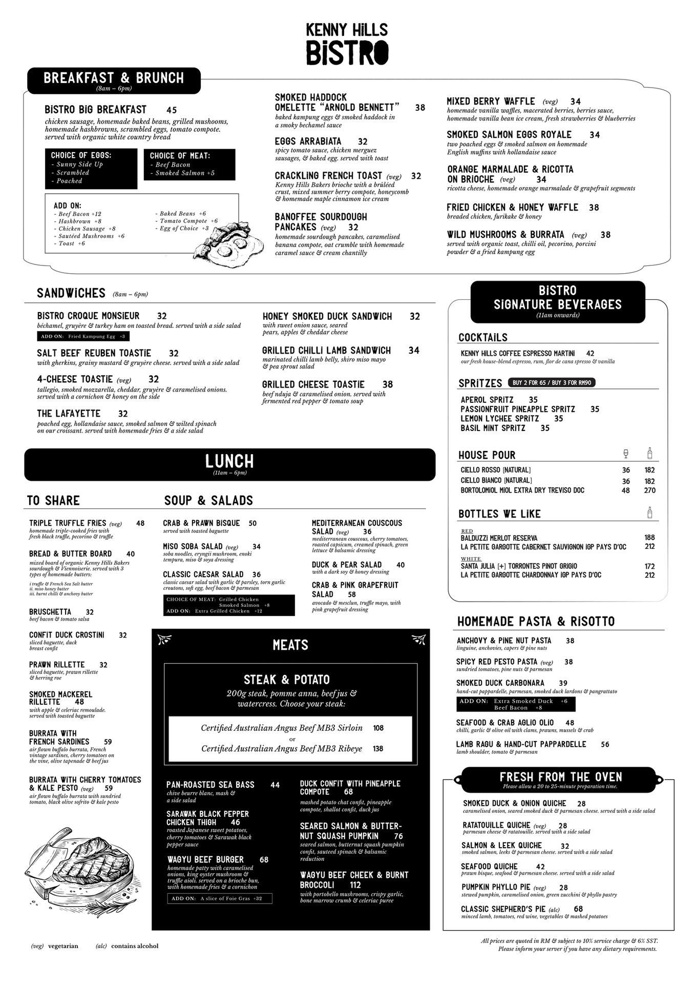 Menu - Kenny Hills Bistro Menu - Kenny Hills Bistro