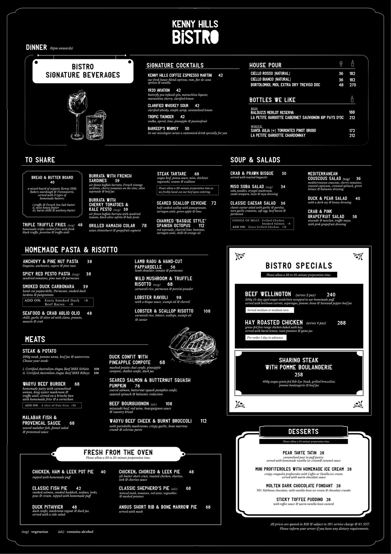 Menu - Kenny Hills Bistro