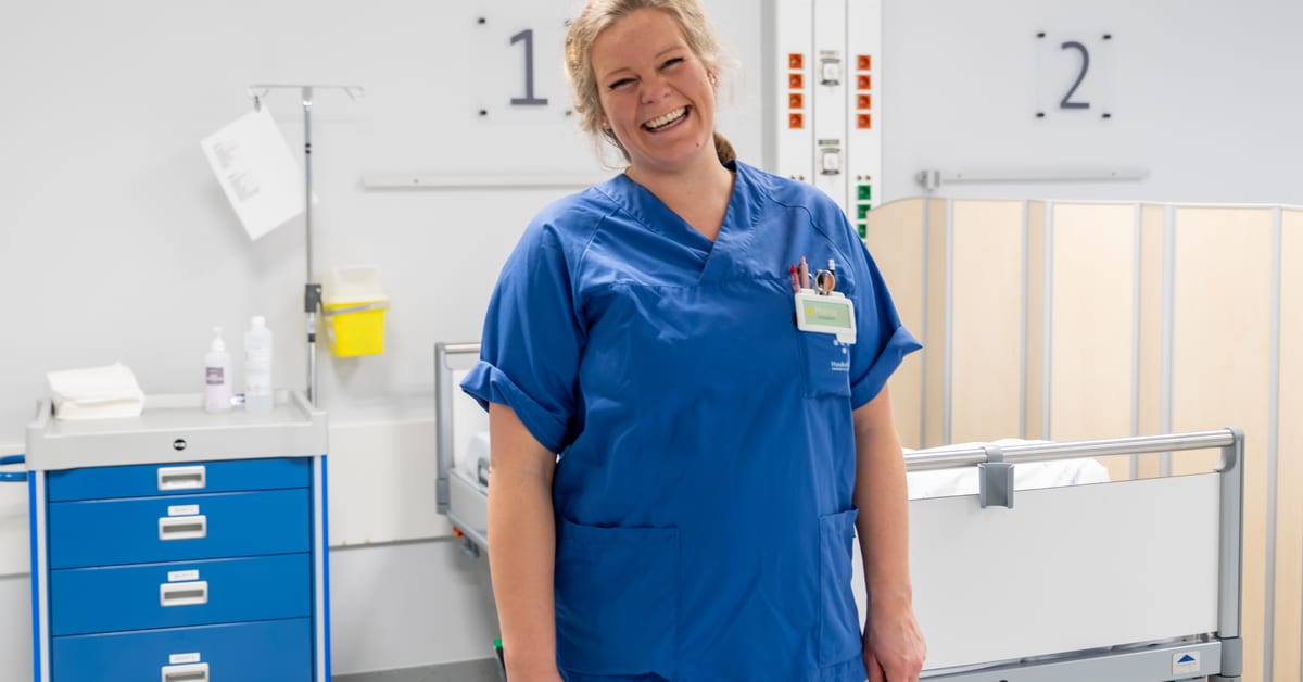 ANNONSØRINNHOLD Maria sikret drømmejobben som sykepleier: – Utrolig givende