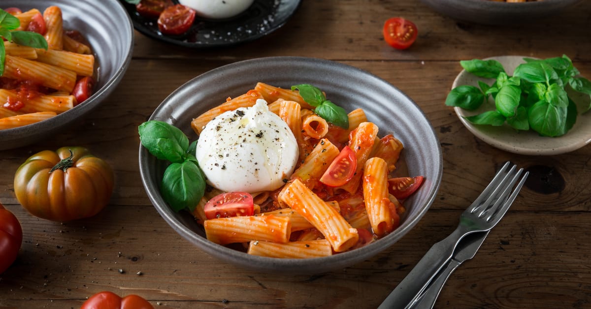 Krämig kycklingpasta