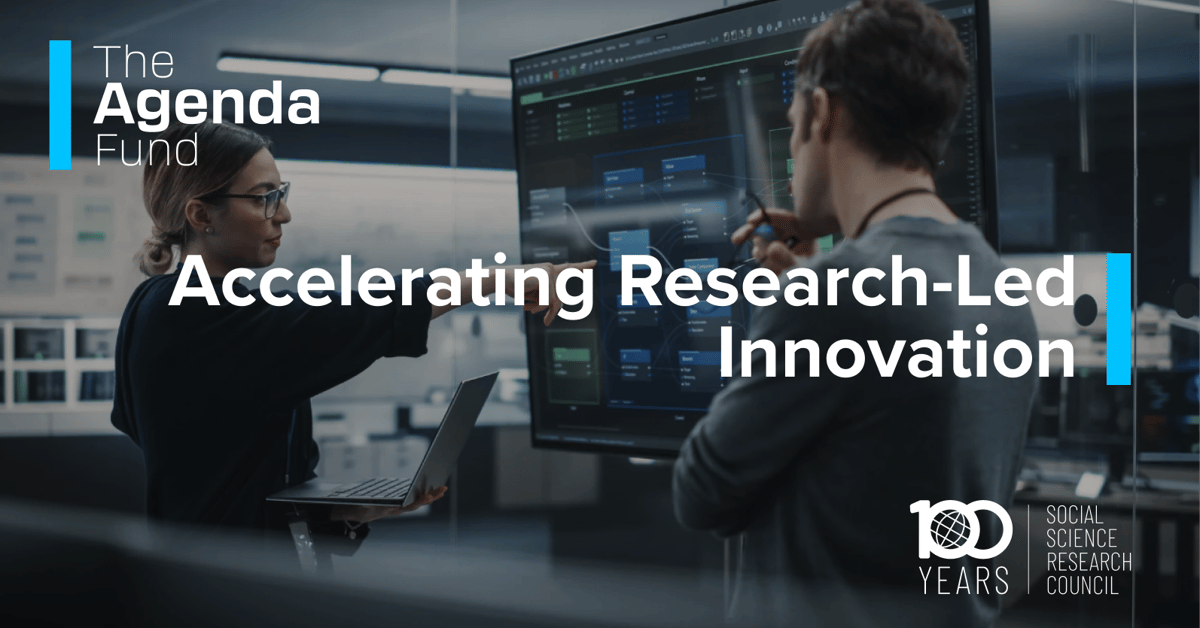 Accelerating Research-Led Innovation | The Agenda Fund