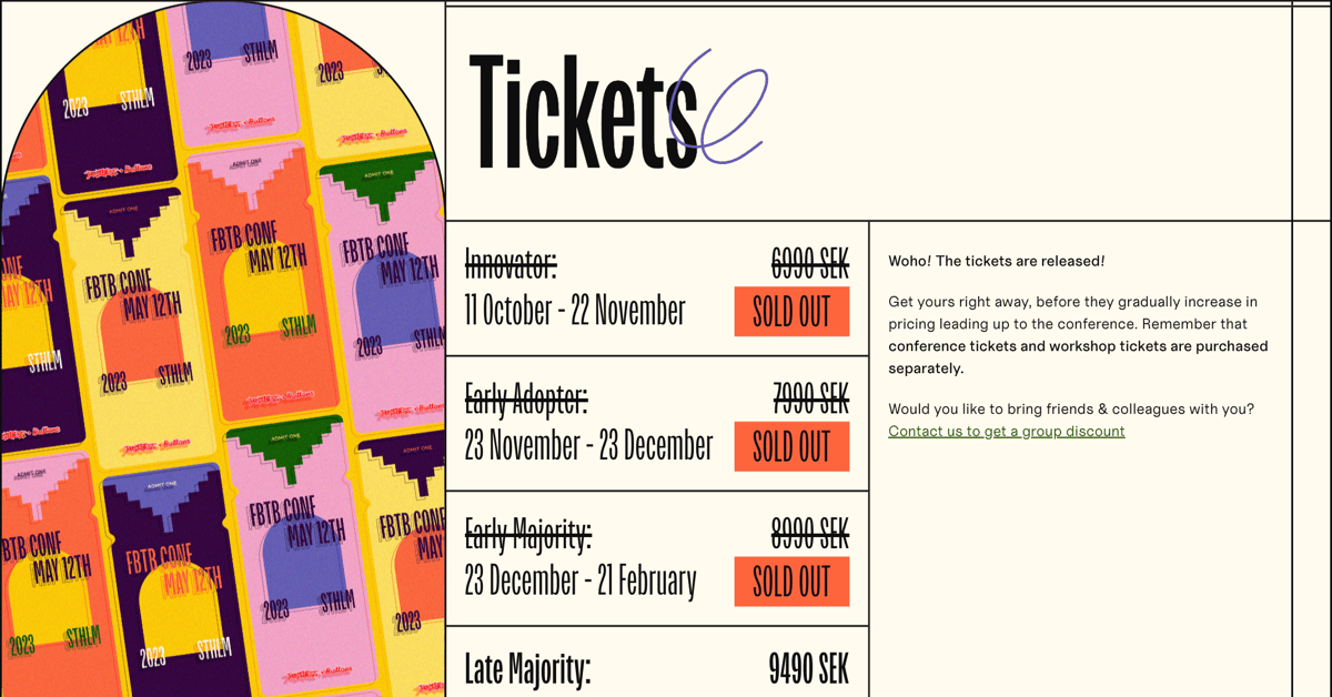 10 Perfect Examples of Exciting Event Page Design