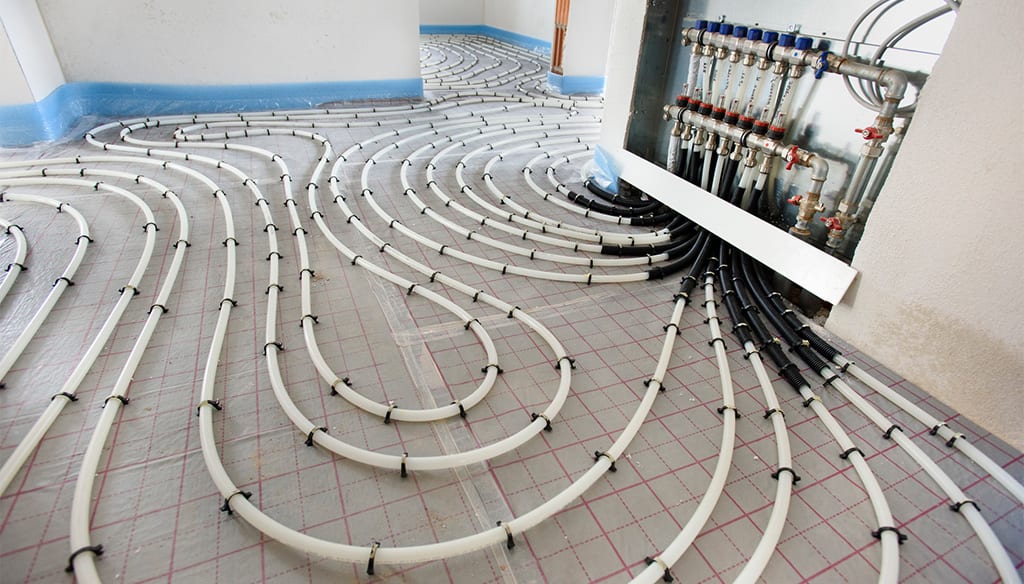 16-Continuous circulation in floor-heating circuits