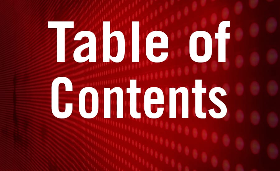 Table of Contents