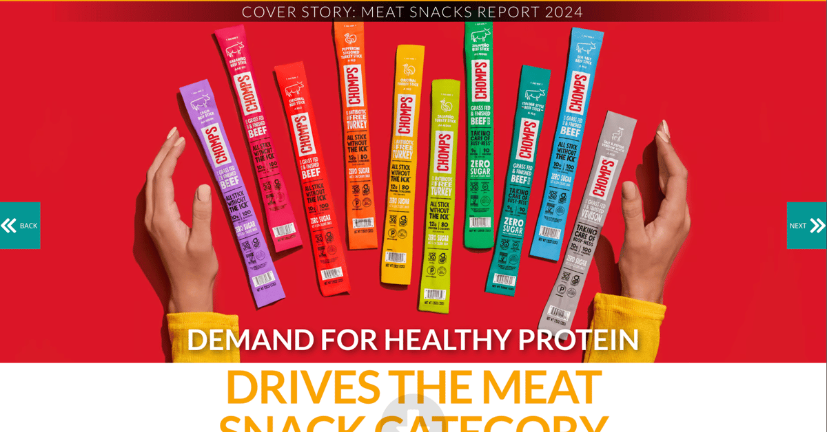 Cover Story - Meat Snacks Report