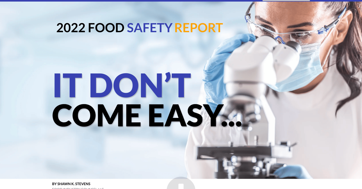 Food Safety Report