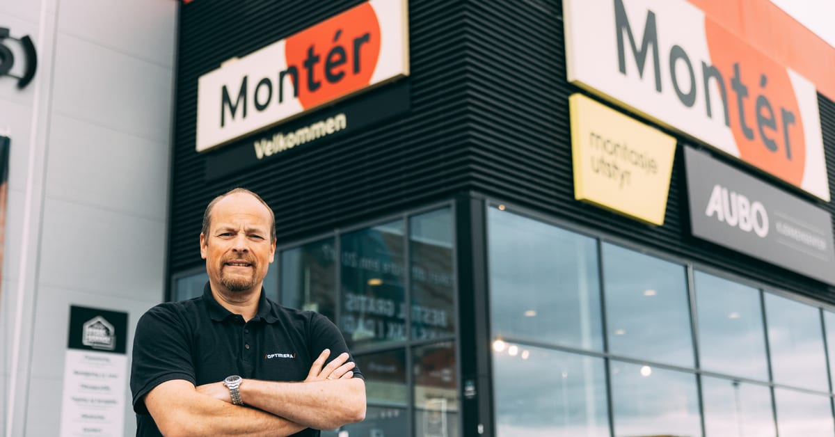 Slik tar Montér byggevaremarkedet i Tromsø med storm
