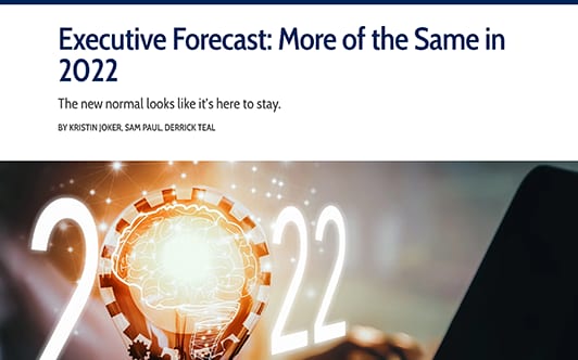 Executive Forecast