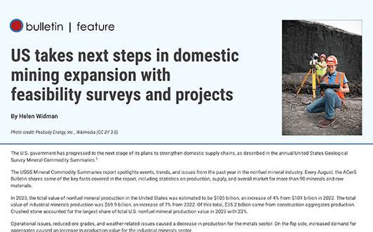 Feature-Mineral Commodity Summaries