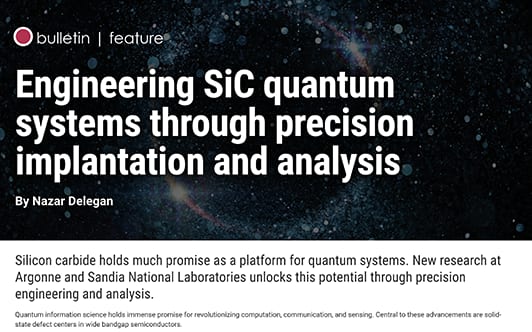 Feature-SiC Quantum Systems
