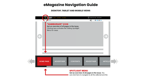 eMagazine Navigation Guide