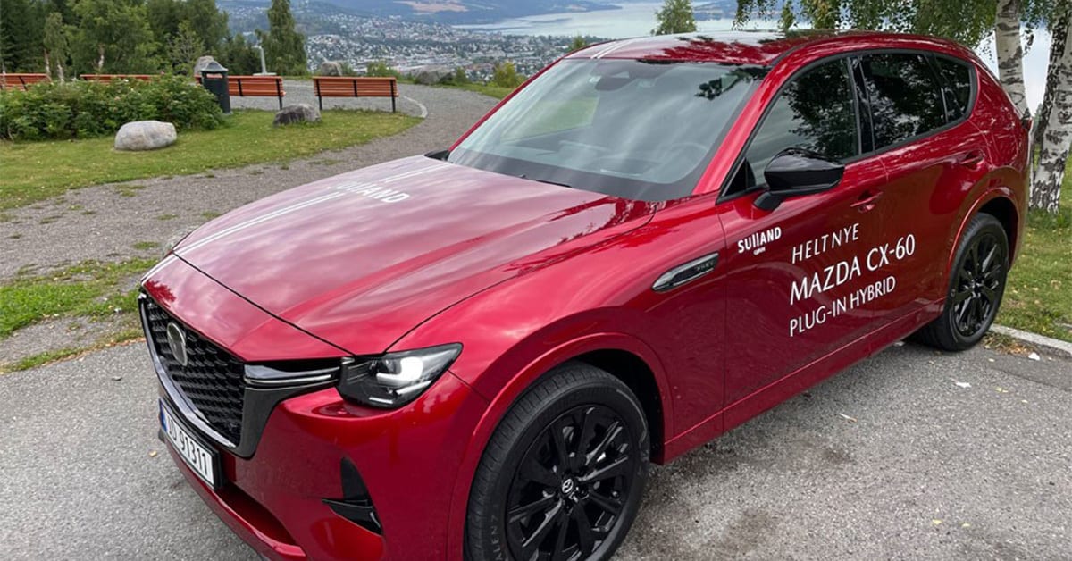 Sjekk ut helt nye Mazda CX-60 Plug-In Hybrid - Sulland Gjøvik