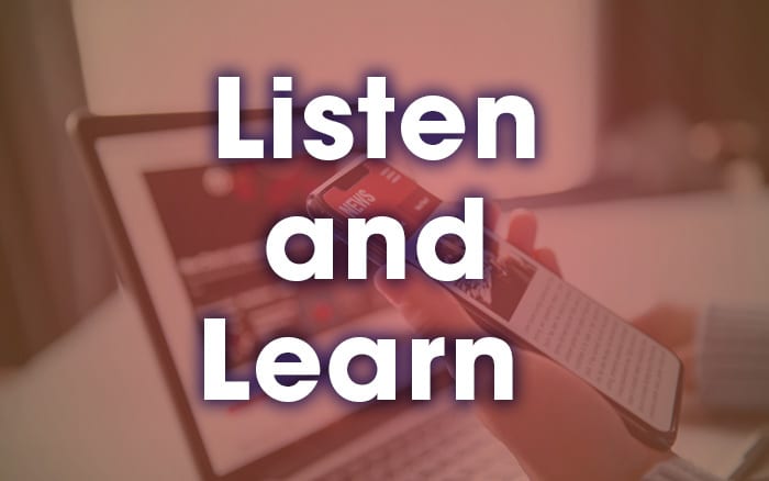 Listen and Learn Department