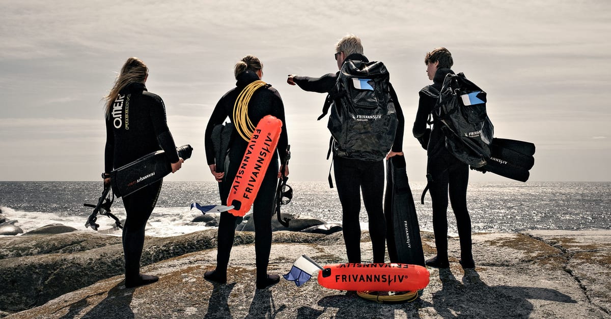 Annonsørinnhold: Utforsker livet under havet med venner og familie