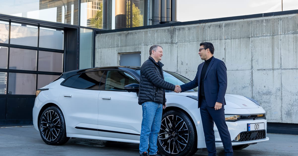 Annonsørinnhold: Utlevering av den første Zeekr i Norge