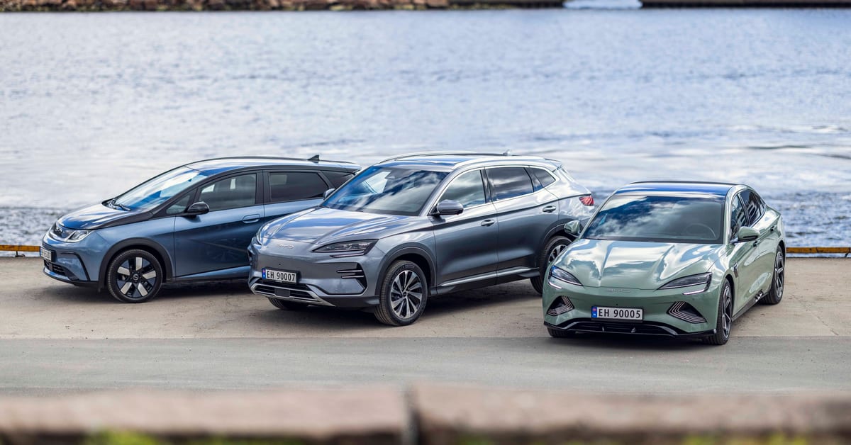 Annonsørinnhold: BYD lanserer tre nye modeller