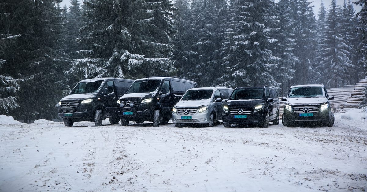 Mercedes-Benz varebiler for skogsnæringen