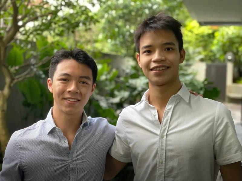 Matthew Koh and Timothy Chee