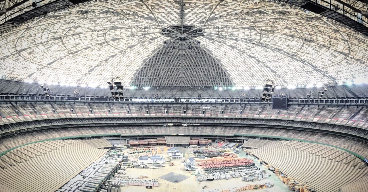 astrodome implosion