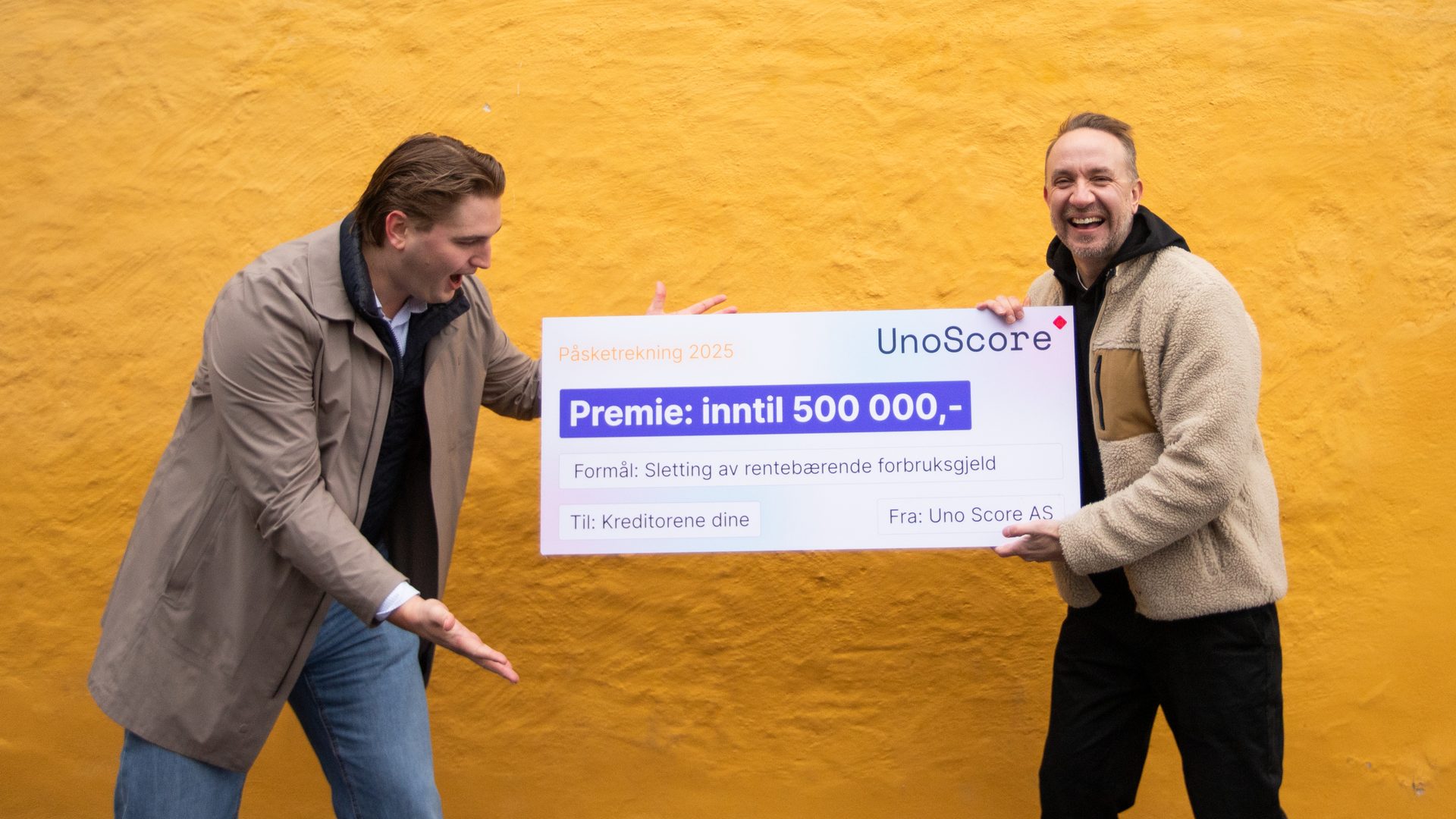 Kommersielt innhold: Sjekk og vinn! Se hvor mye du har i gjeld ...