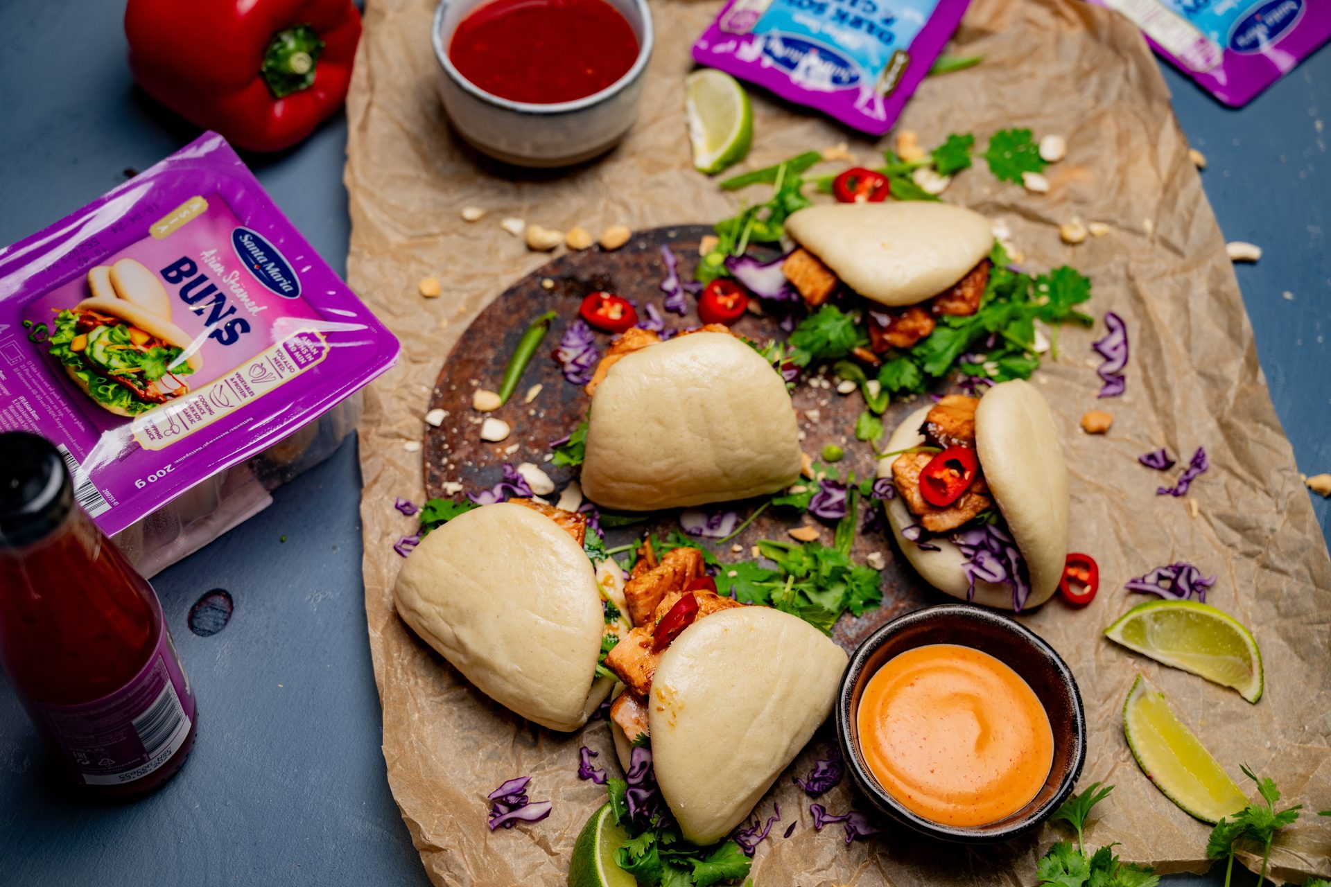 Santa Maria: Lag sensasjonen Bao buns selv!