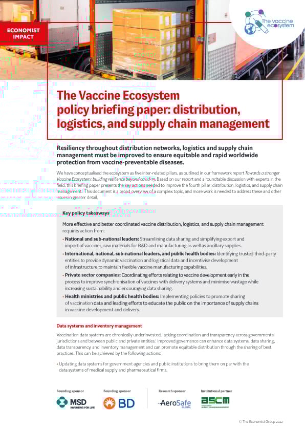Framework | The Vaccine Ecosystem
