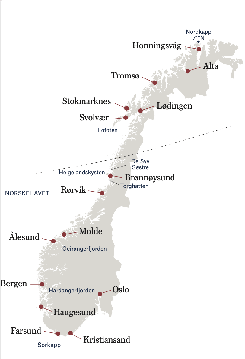 Annonsørinnhold: Hurtigruten lanserer nyhet: Nordkapp-ekspressen!