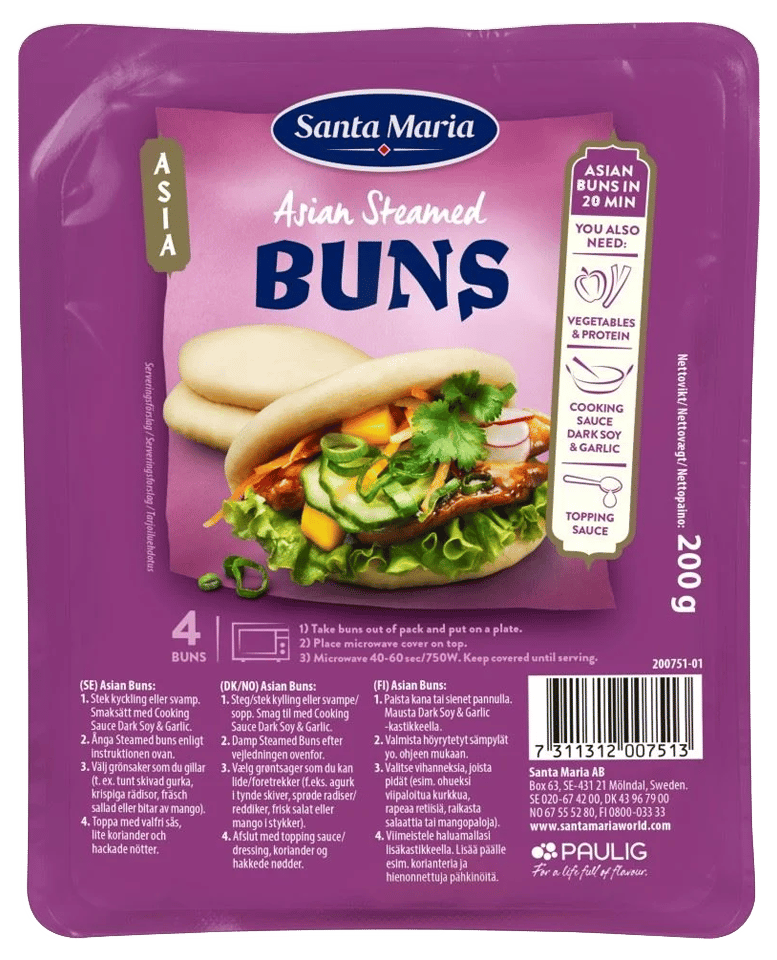 Santa Maria: Lag sensasjonen Bao buns selv!