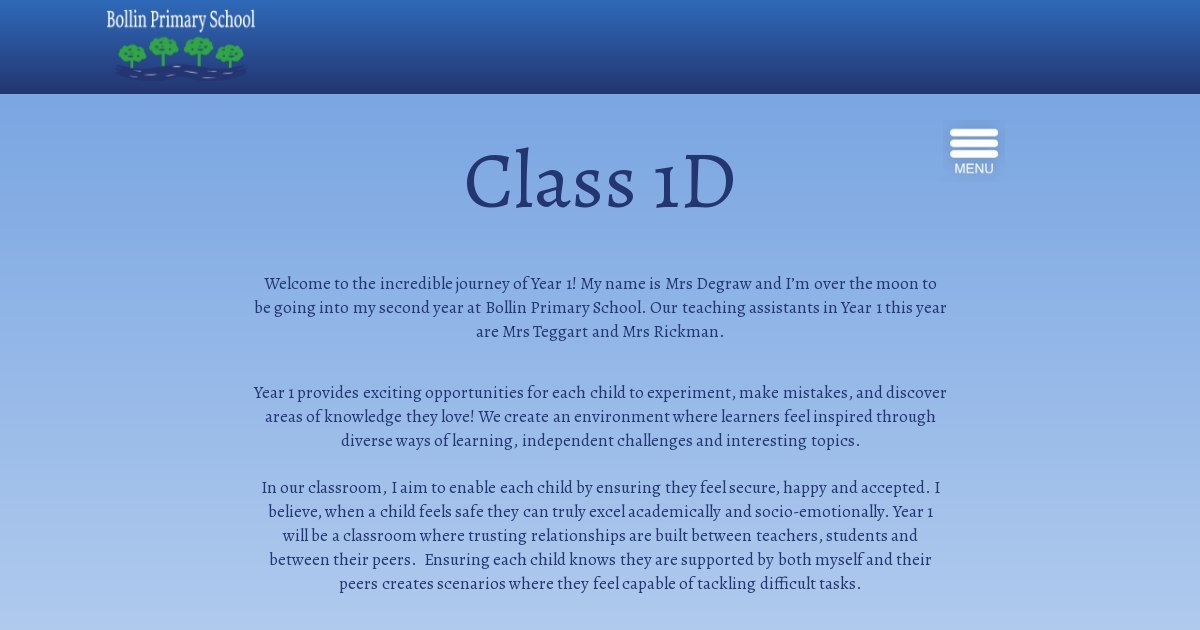 Class 1D