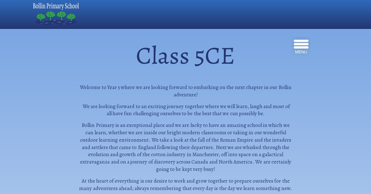 Class 5CE
