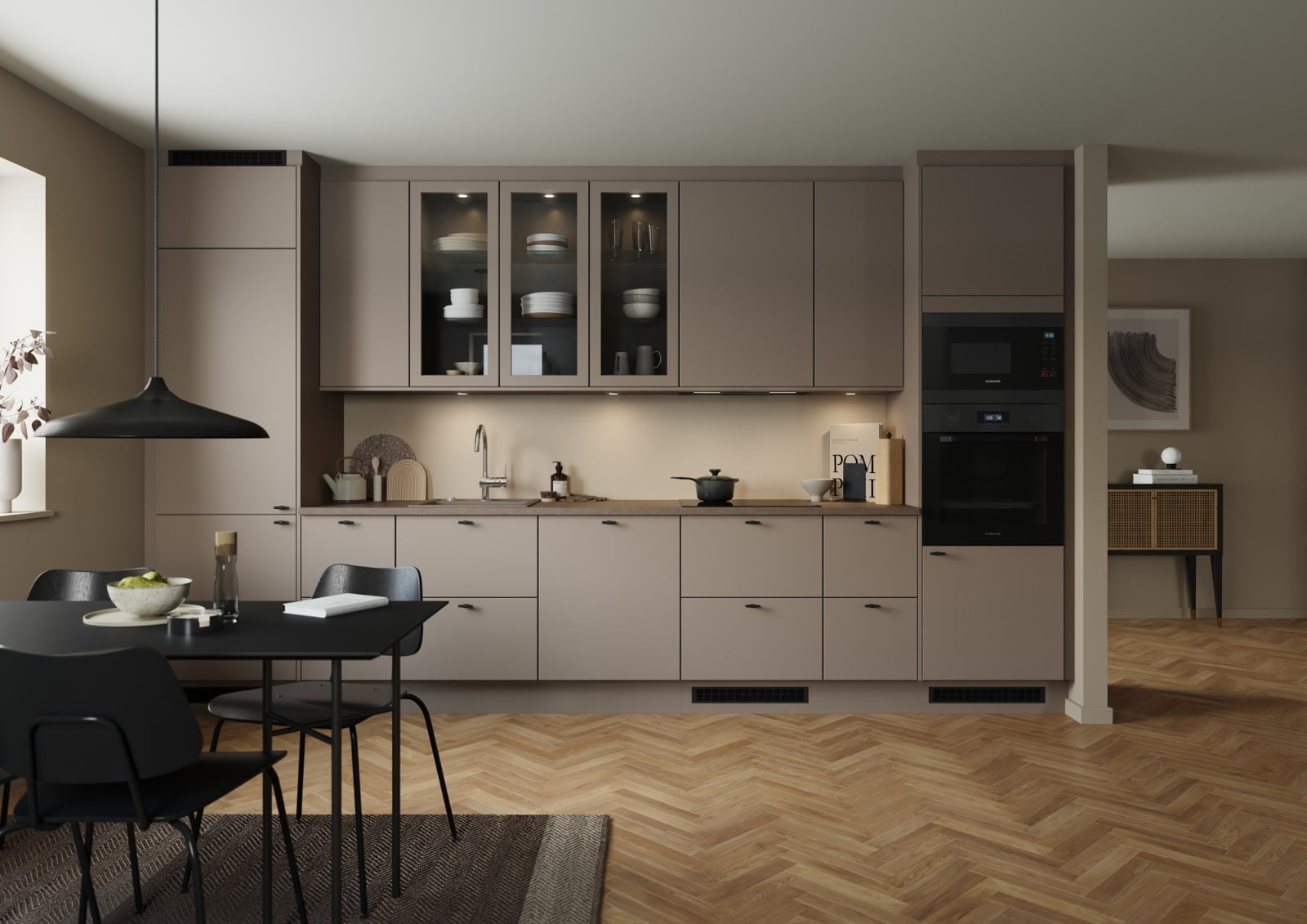 Annonsørinnhold: Disse fargene velger vi til kjøkkenet nå