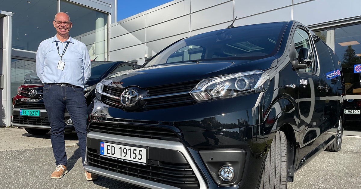 Toyota lanserer el-varebil